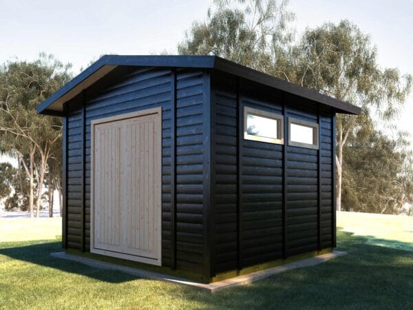 Helppå-Varasto 2×3,5m2 - Piispanristin Saha Oy